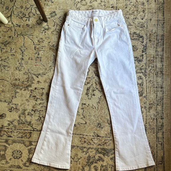 Frame Denim | Jeans | Frame Le Crop Mini Boot Jeans With Braided ...